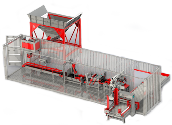 Mobile Containerised Packaging Units