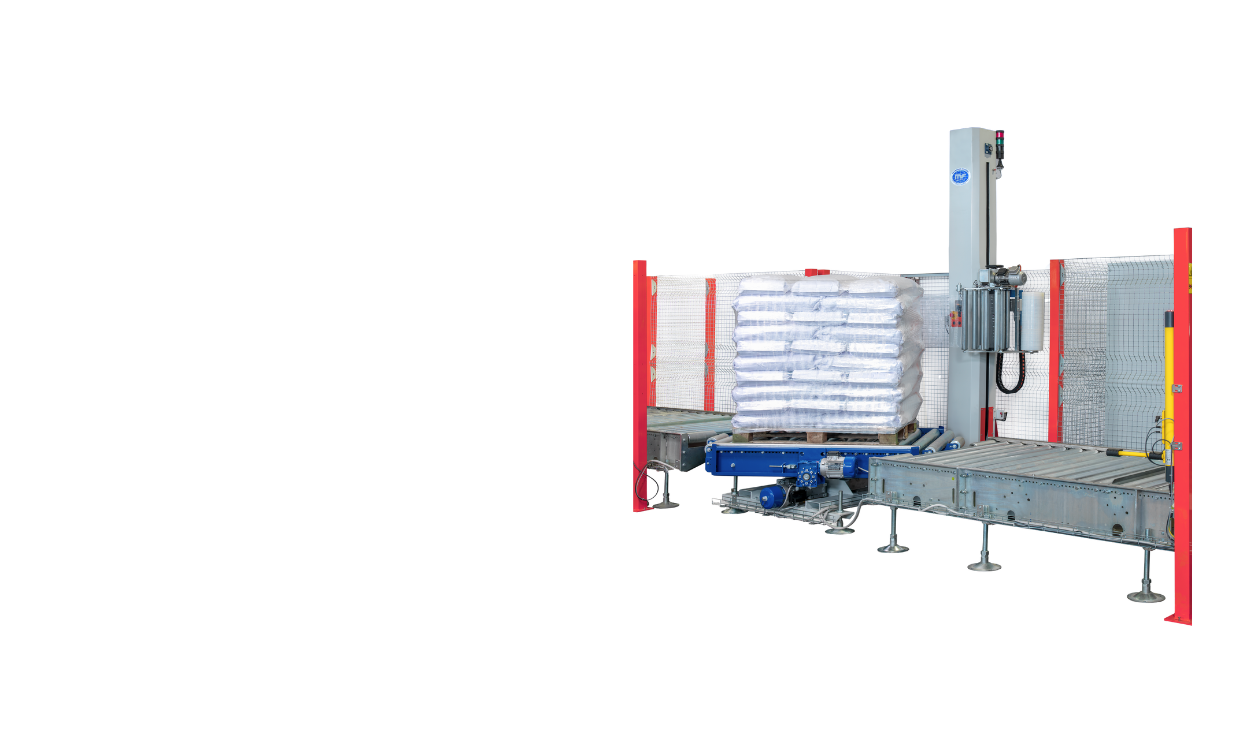 Pallet wrapping automation and Stretch Hooding